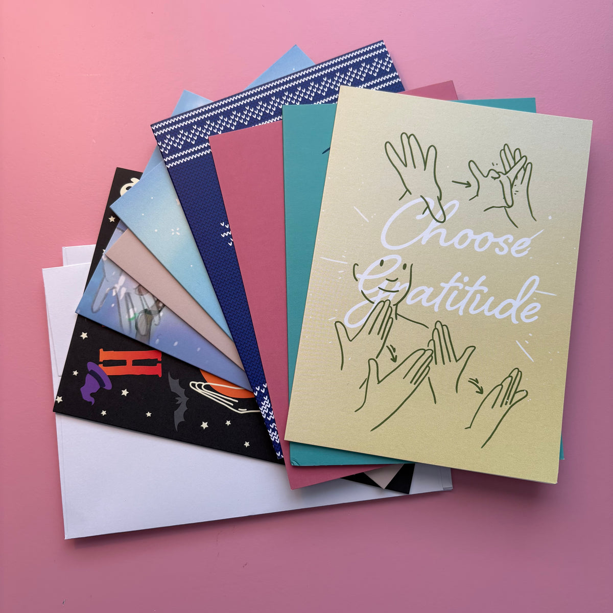 Mixed Card Bundle – Set of 8 – 58 Creativity