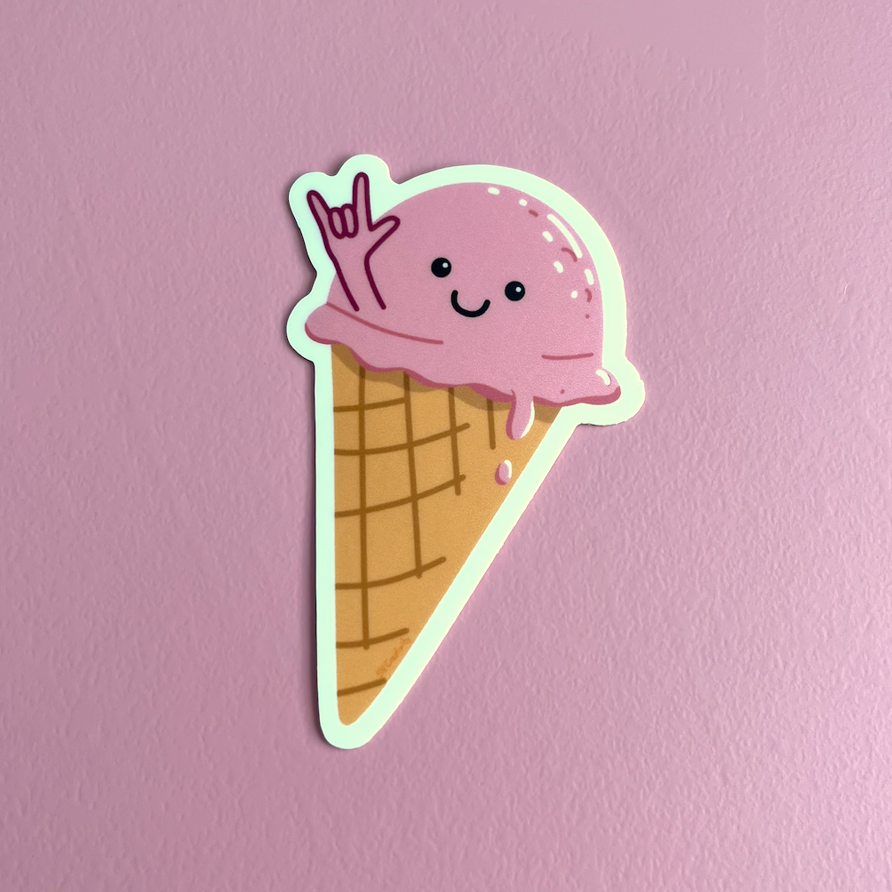 Ice Cream Sticker – 58 Creativity