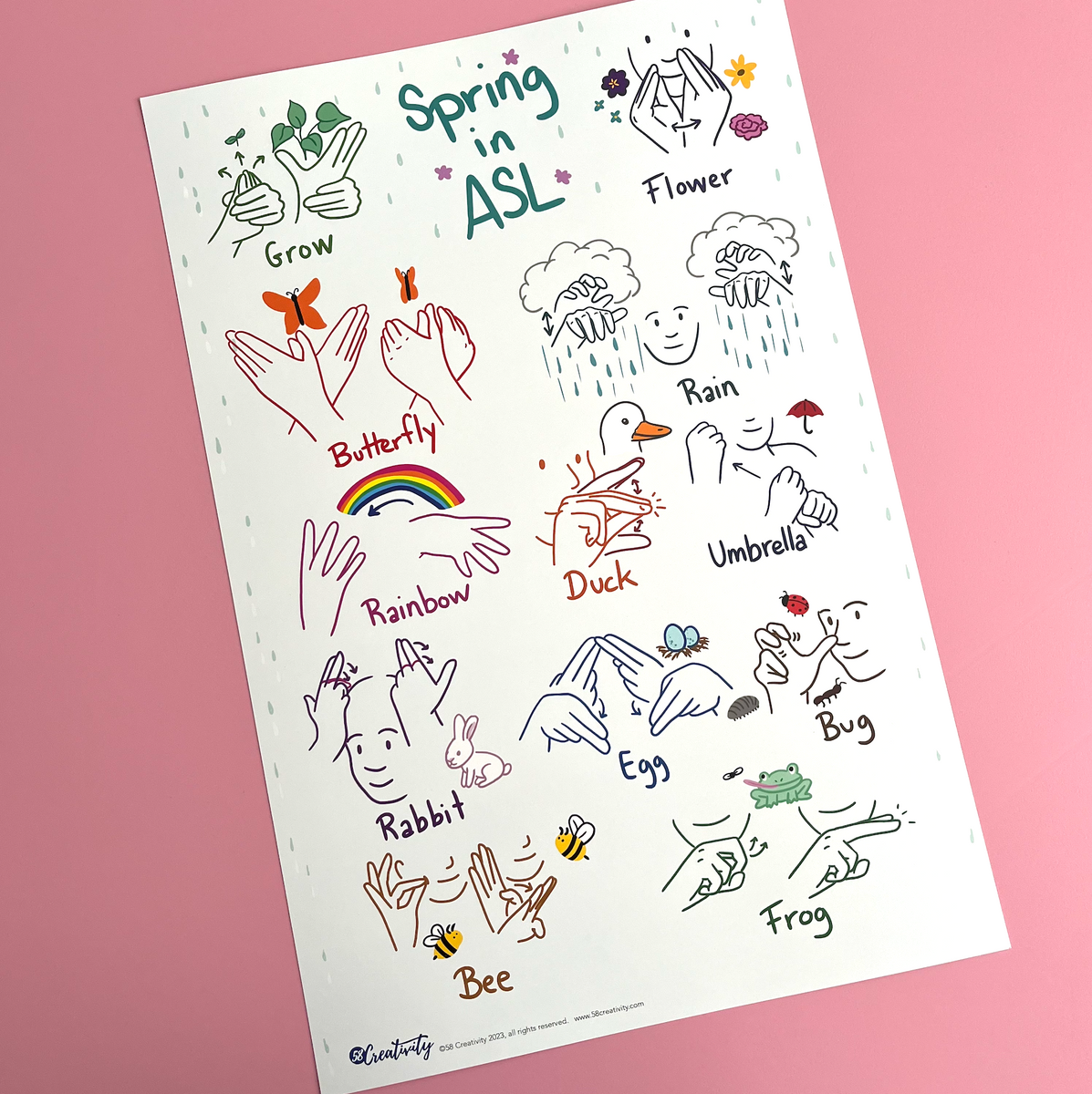 Spring Poster – 58 Creativity
