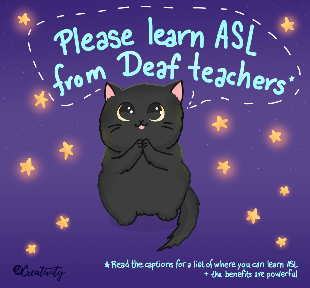 Please learn ASL from Deaf teachers – 58 Creativity
