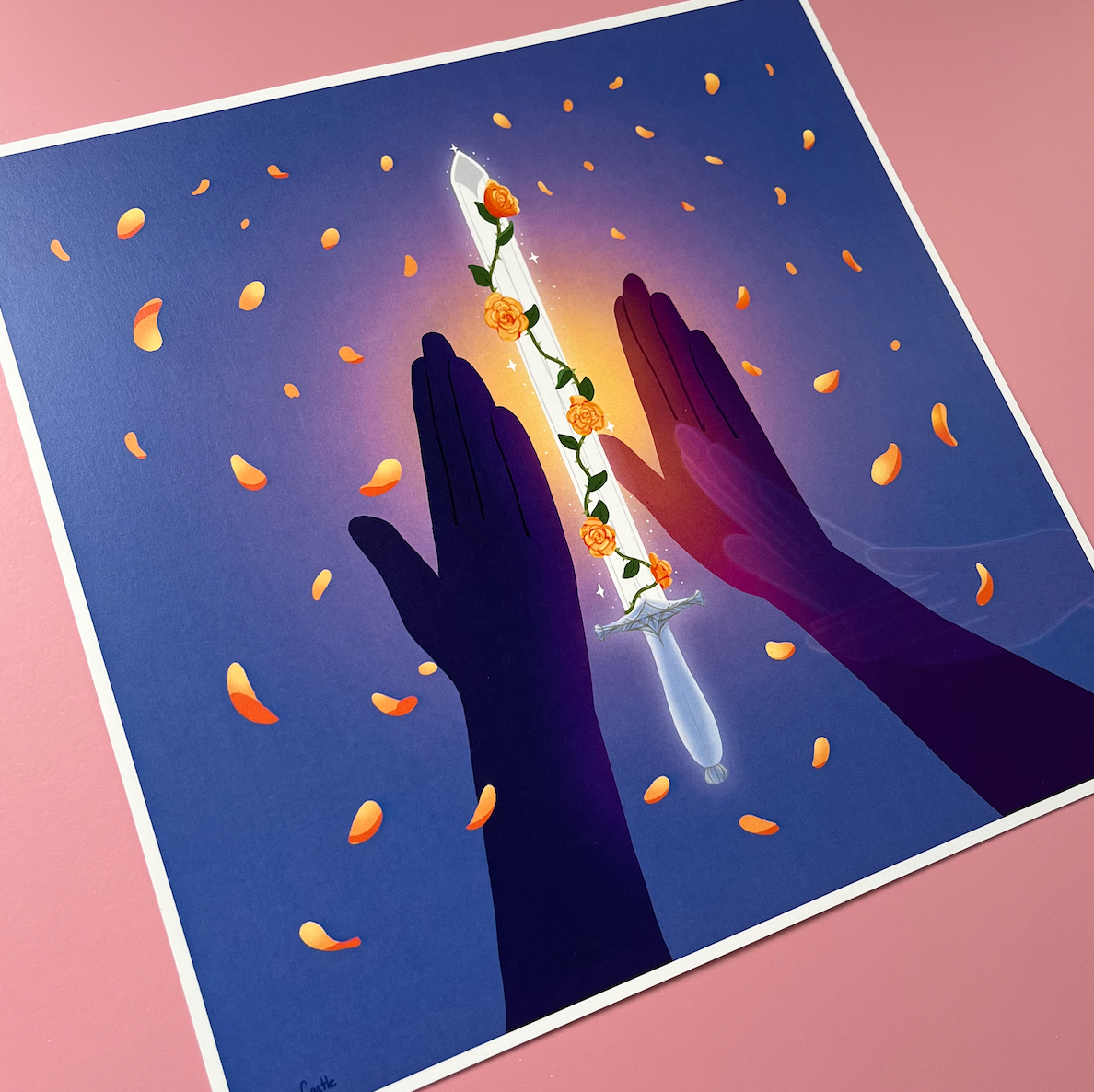 "Confront the truth" Art Print – 58 Creativity