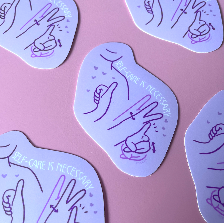 Self-Care Sticker – 58 Creativity