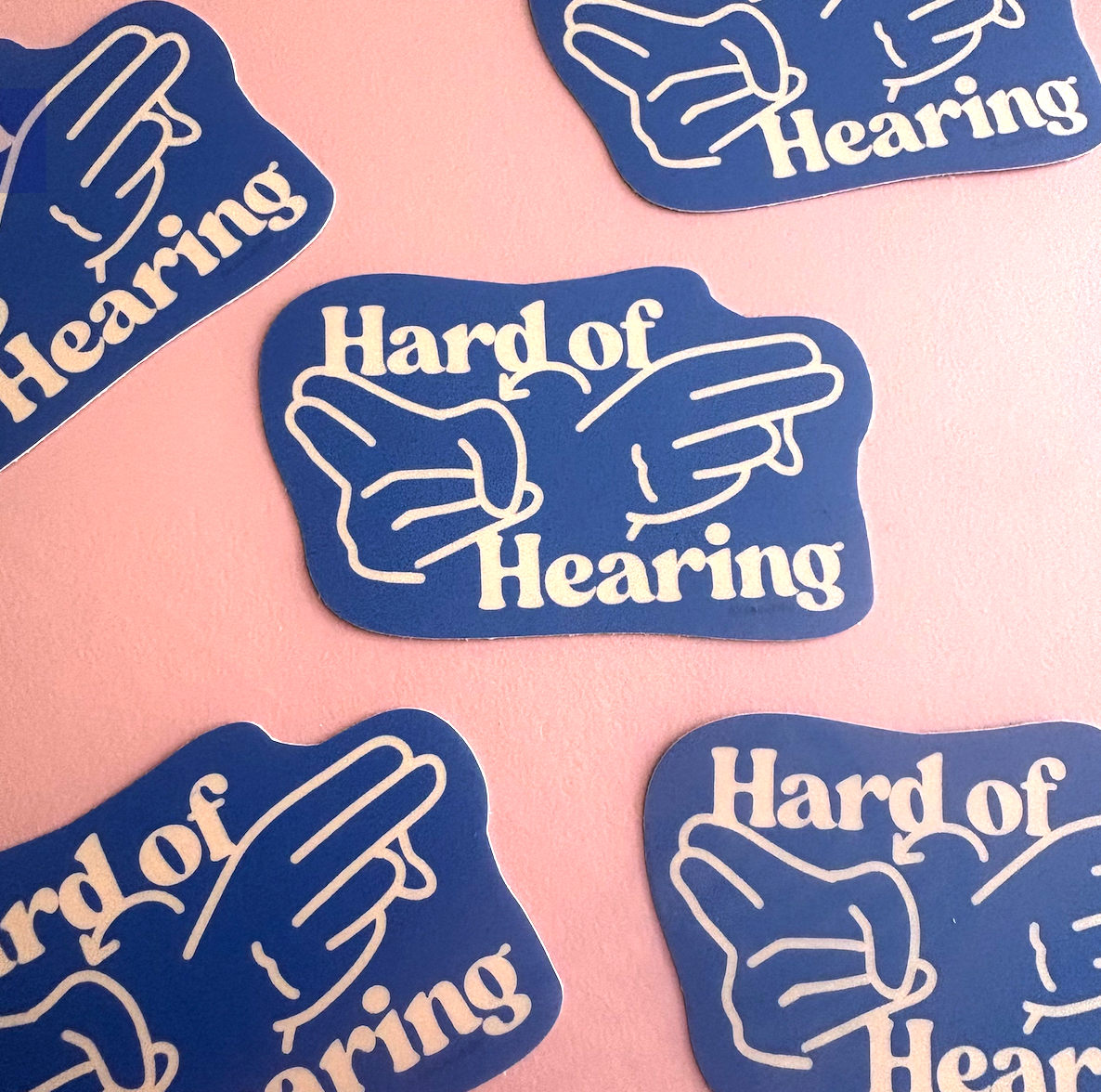 Hard of Hearing Sticker – 58 Creativity