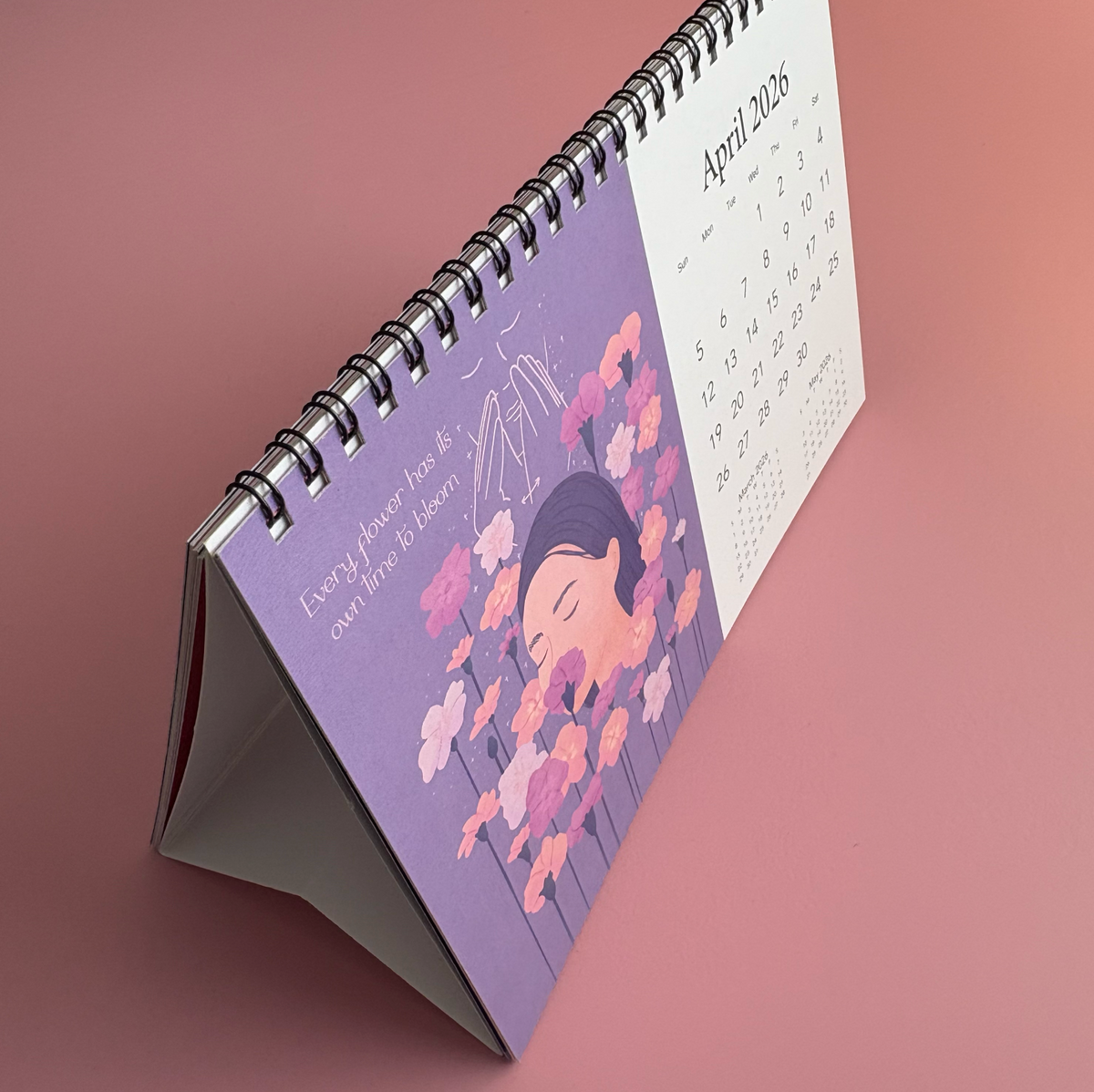 2026 Standing Desk Calendar – 58 Creativity