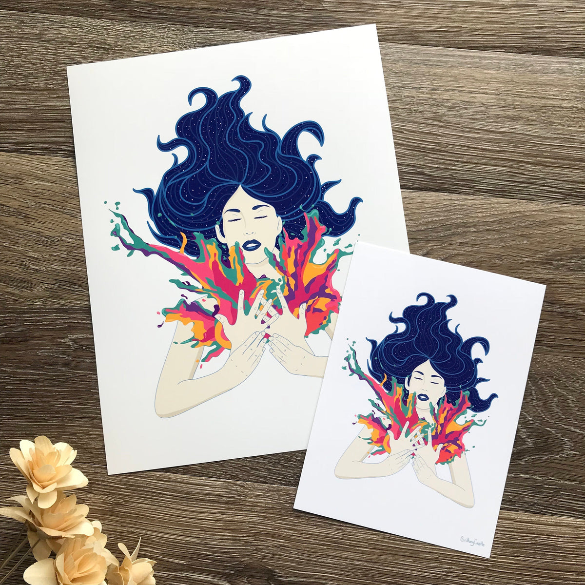 Inspire, in American Sign Language Print – 58 Creativity